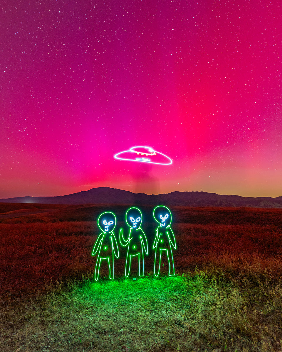 Aurora Aliens Print – Dariustwin