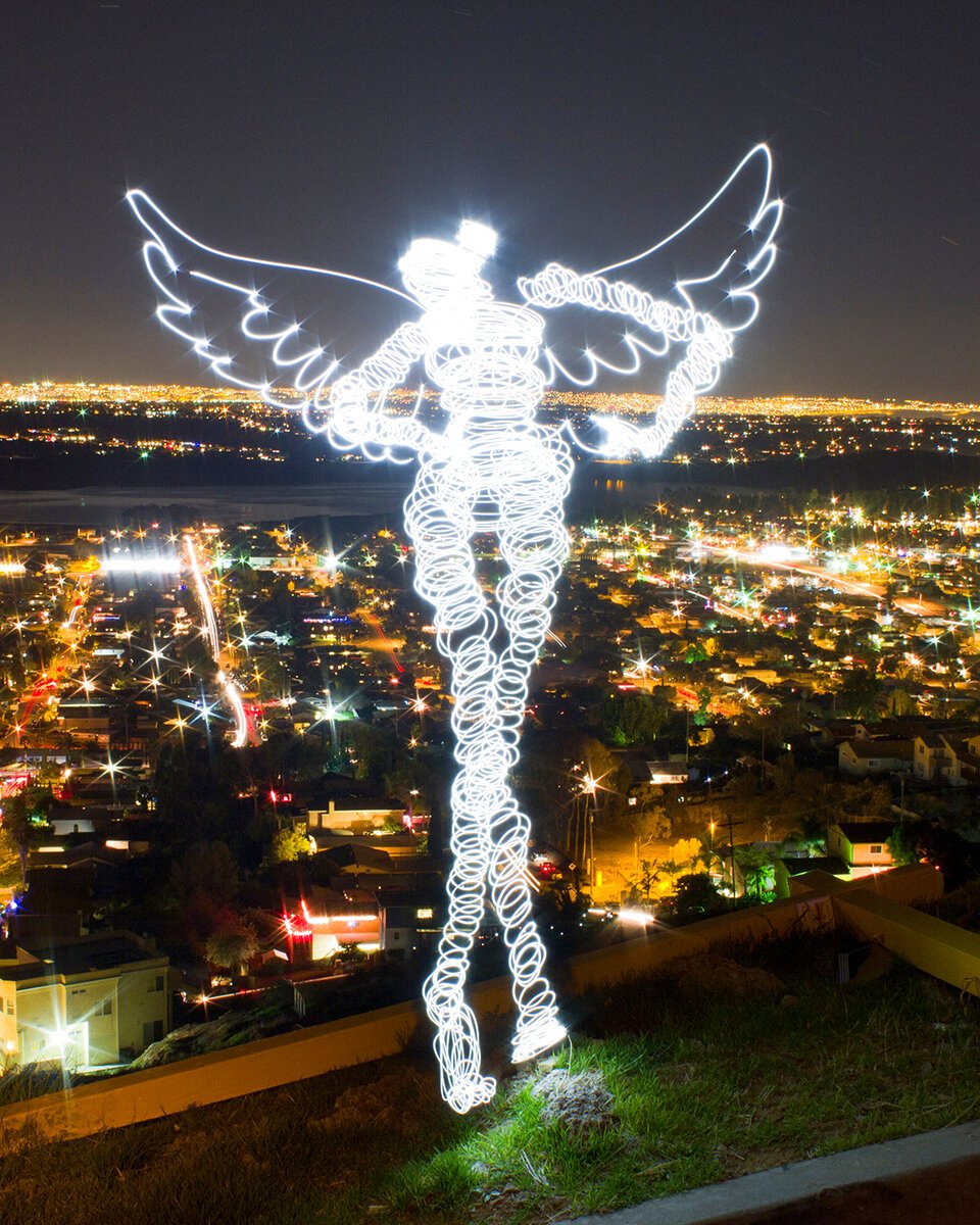 Light Angel Print – Dariustwin