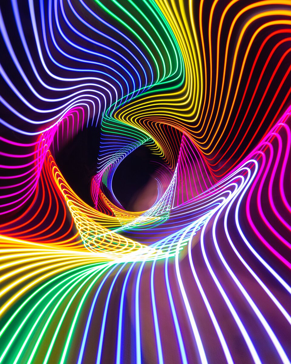 Light Tunnel Print – Dariustwin