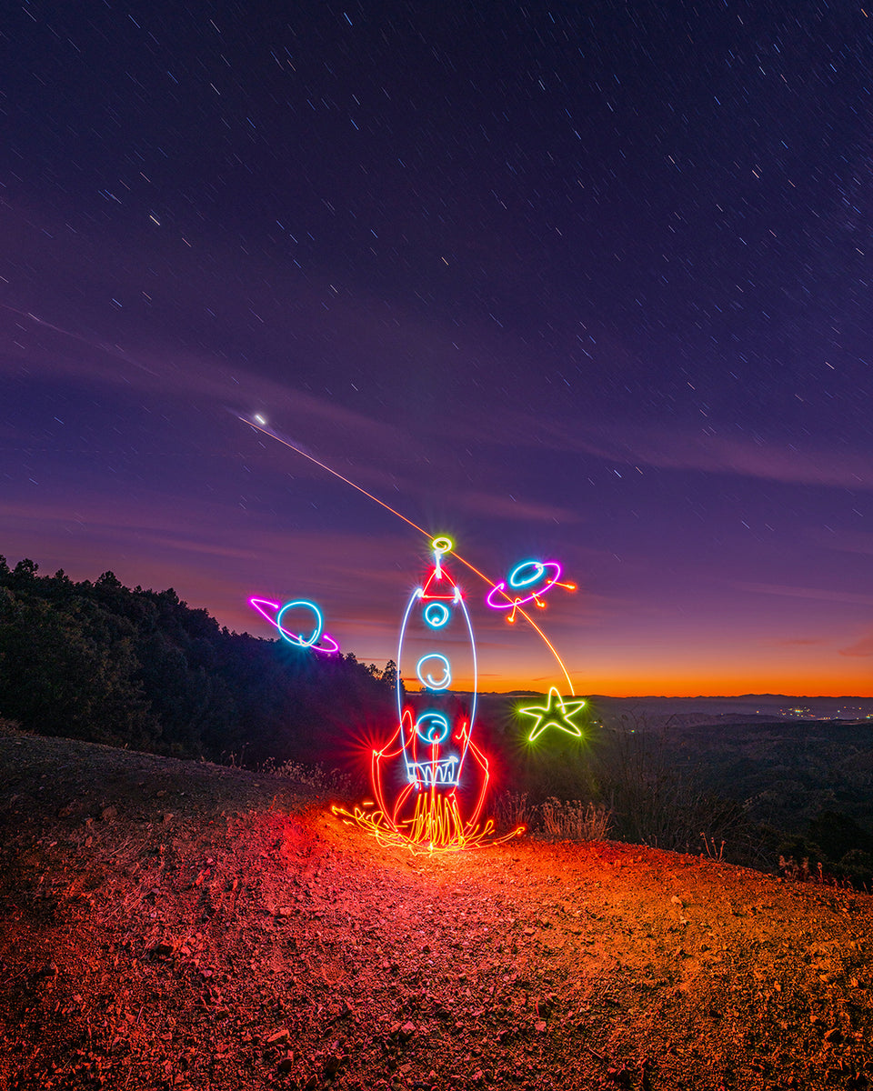 Rocket Launch Print – Dariustwin