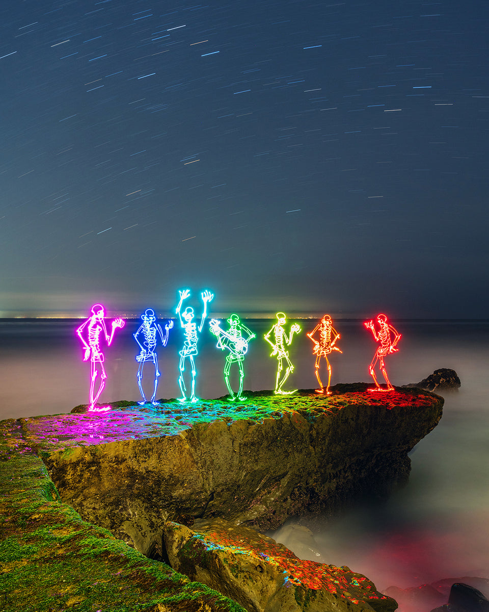 Rockview Skeleton Crew Print – Dariustwin