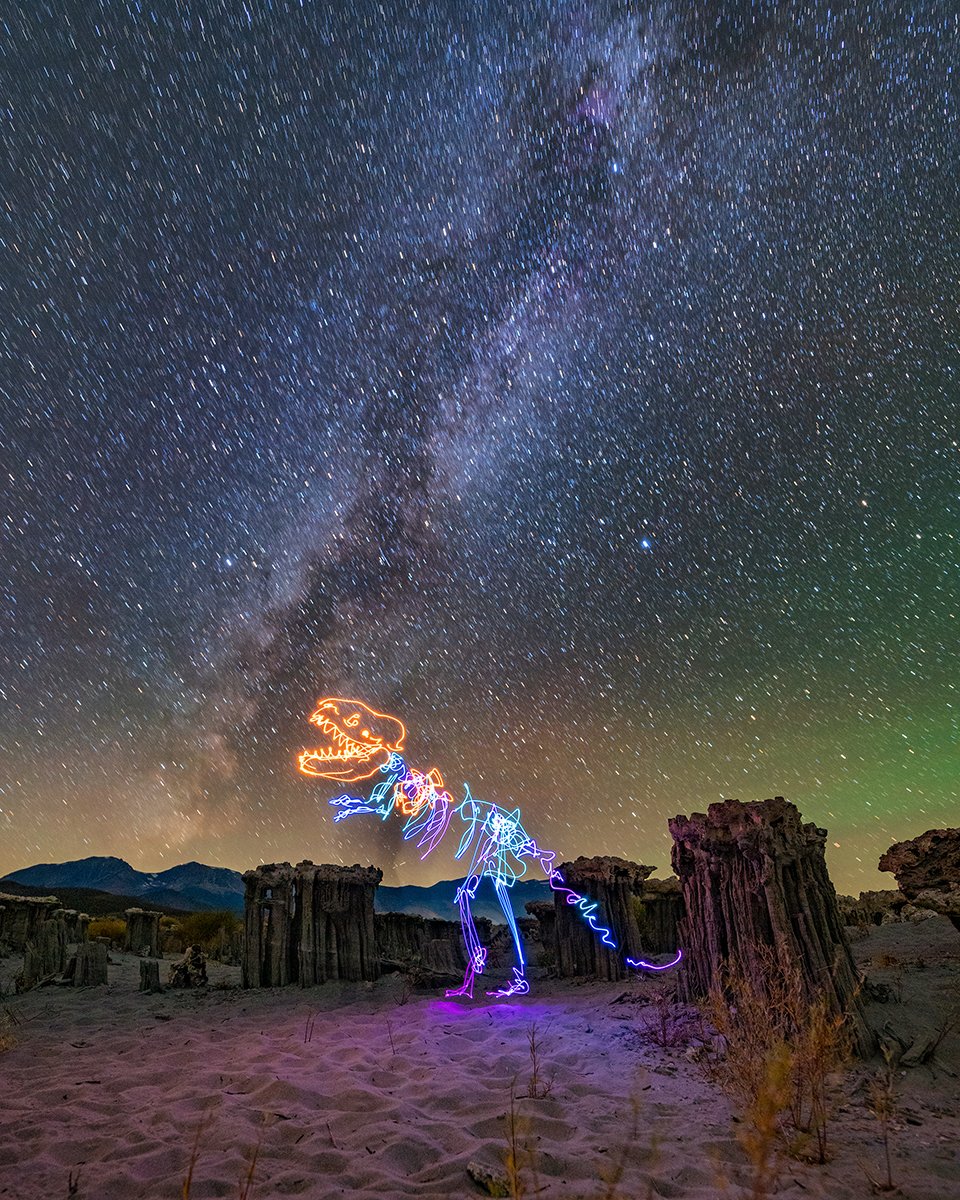 Sierra Nevada T Rex Print – Dariustwin