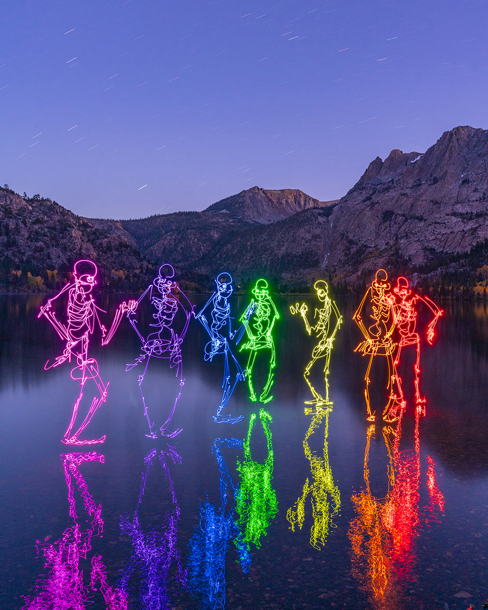 Silverlake Skeletons Print – Dariustwin