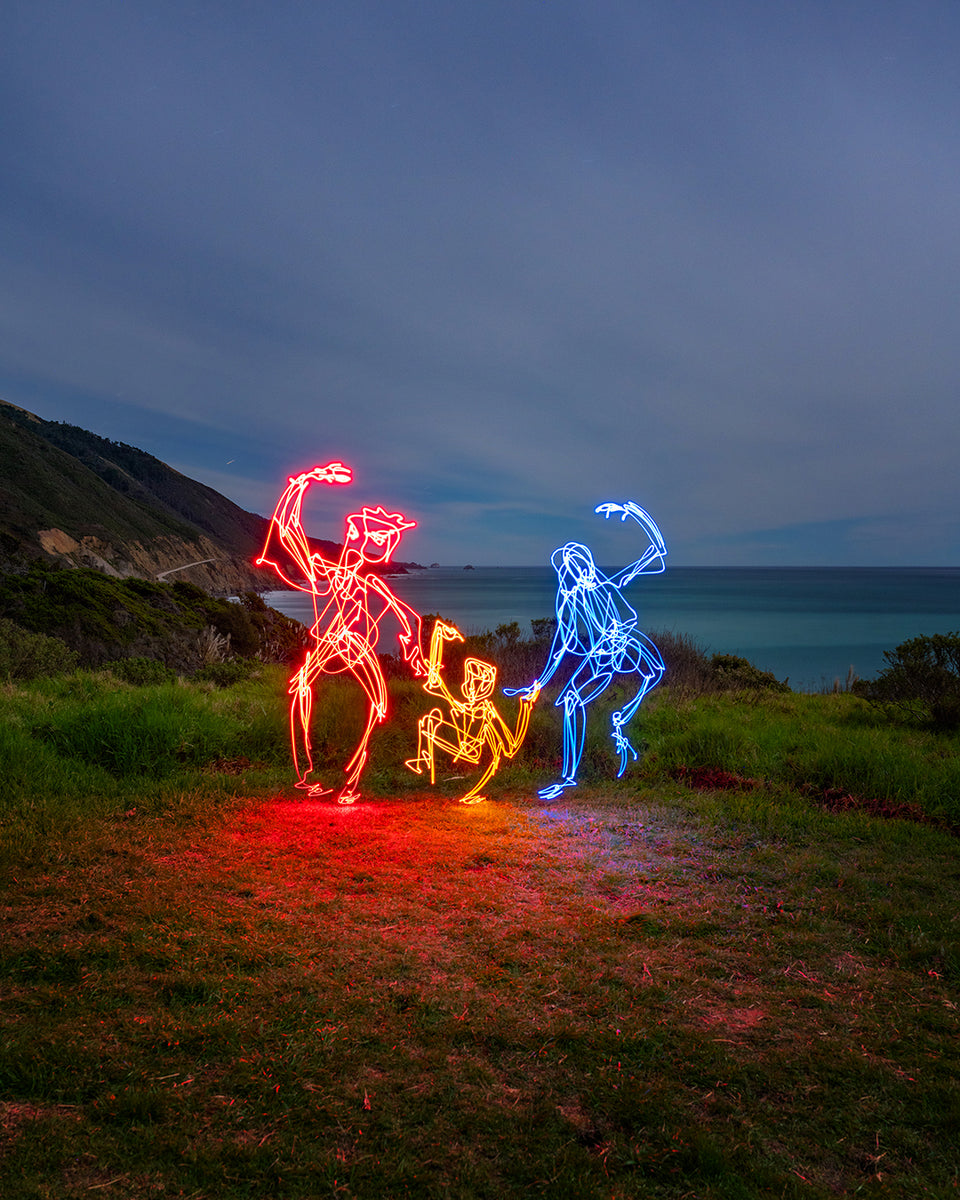 We Three Coast Print – Dariustwin