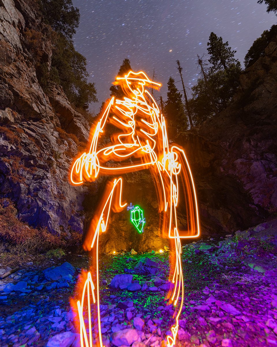 Fiat Lux - Emerald Earth Print – Dariustwin